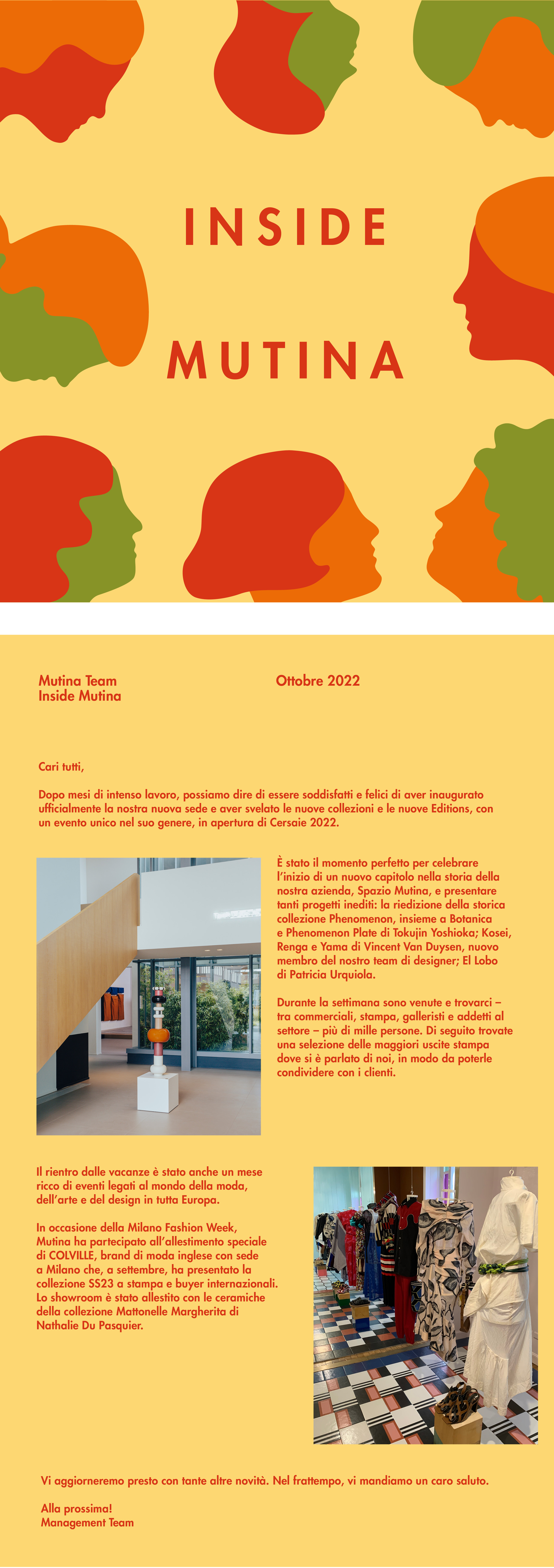 Mutina Team | Inside Mutina, October 2022