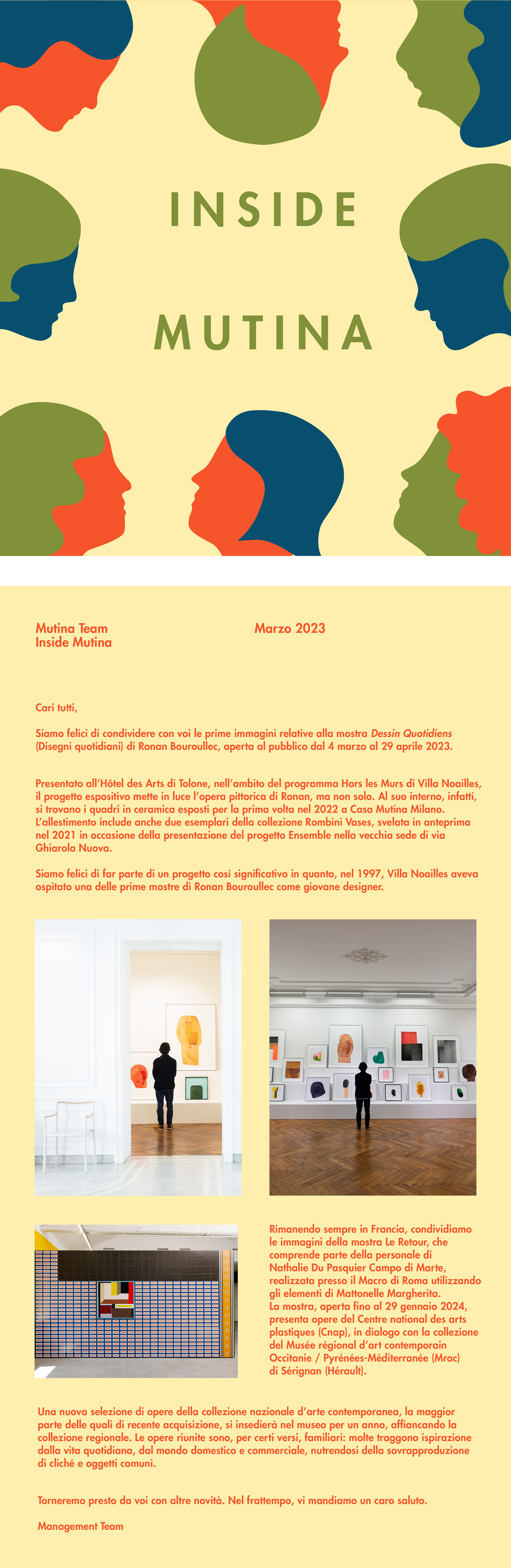 Mutina Team | Inside Mutina, March 2023