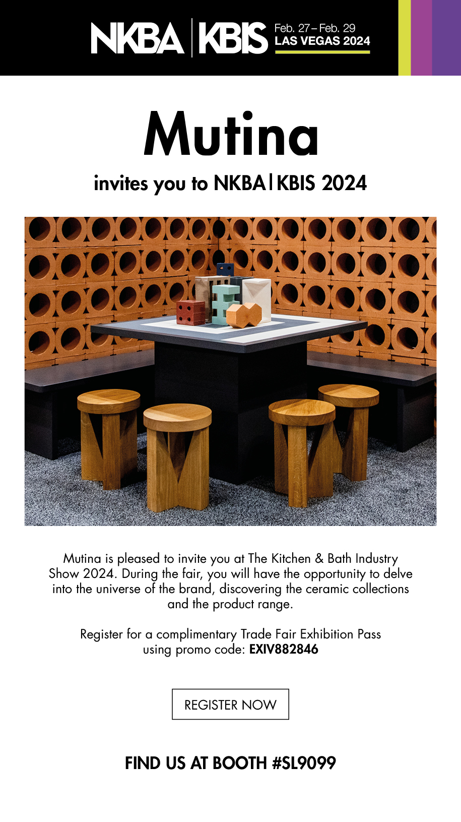Mutina | INVITATION | NKBA KBIS 2024