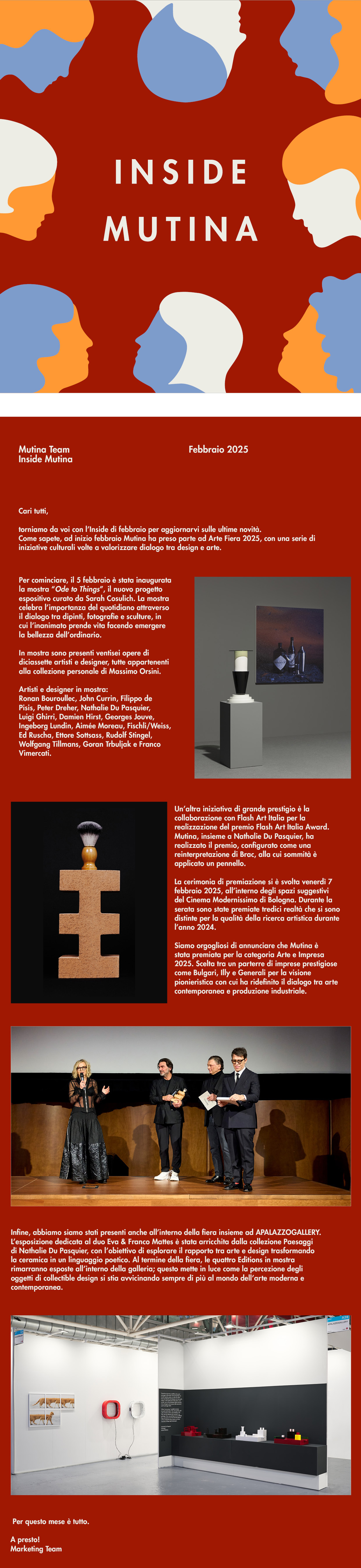 Mutina Team | Inside Mutina, February 2025