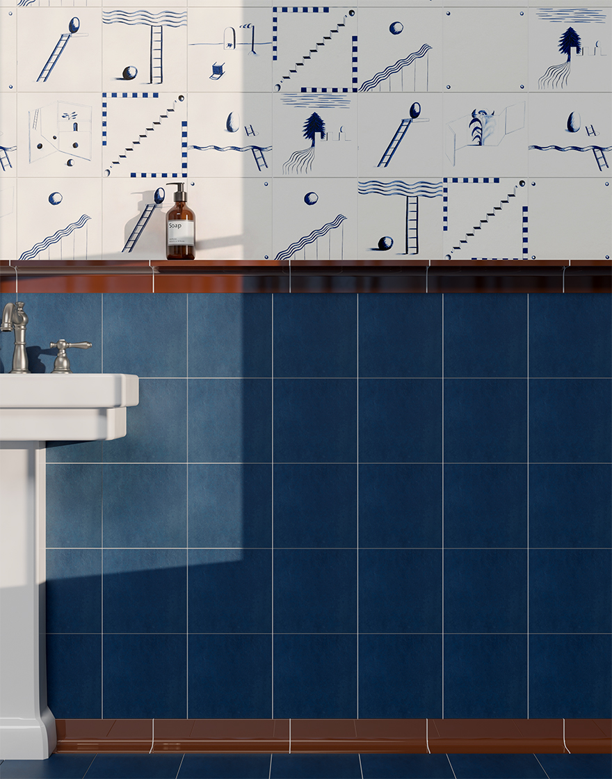 Dintorni by Inga Sempé | Design Tiles | Mutina