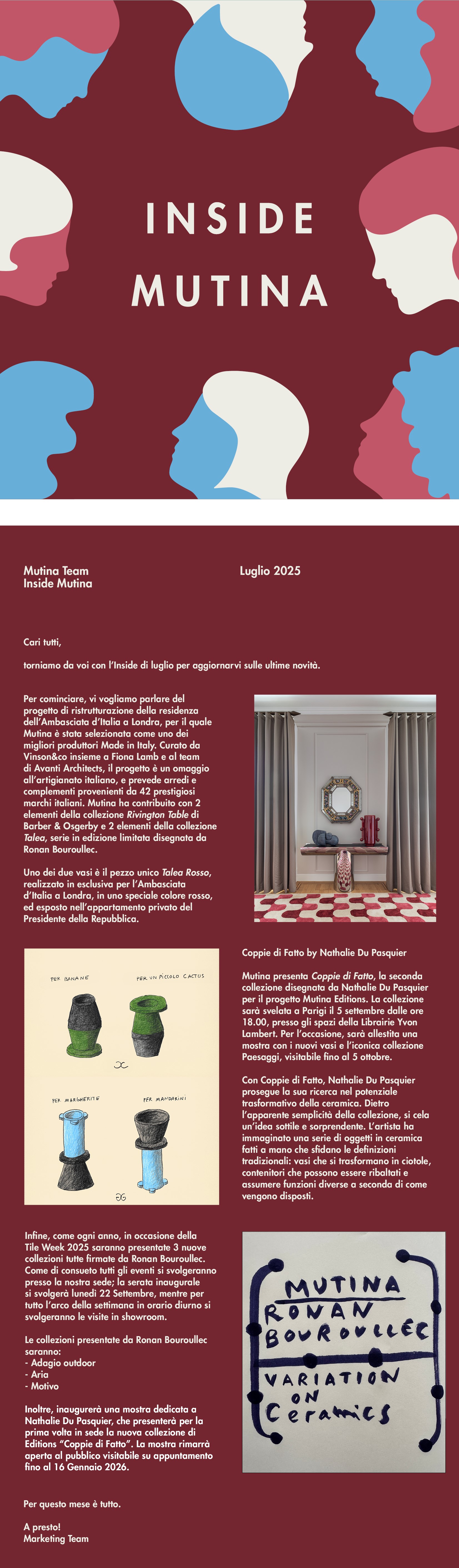 Mutina Team | Inside Mutina, July 2025