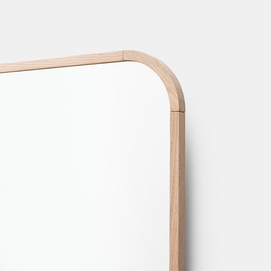 Mirror Large light oak | Mutina Online Shop