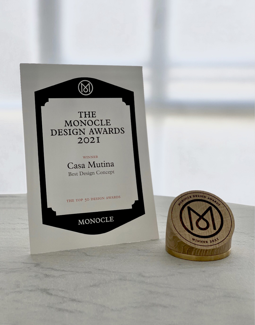 Monocle Design Awards 2021 | Mutina